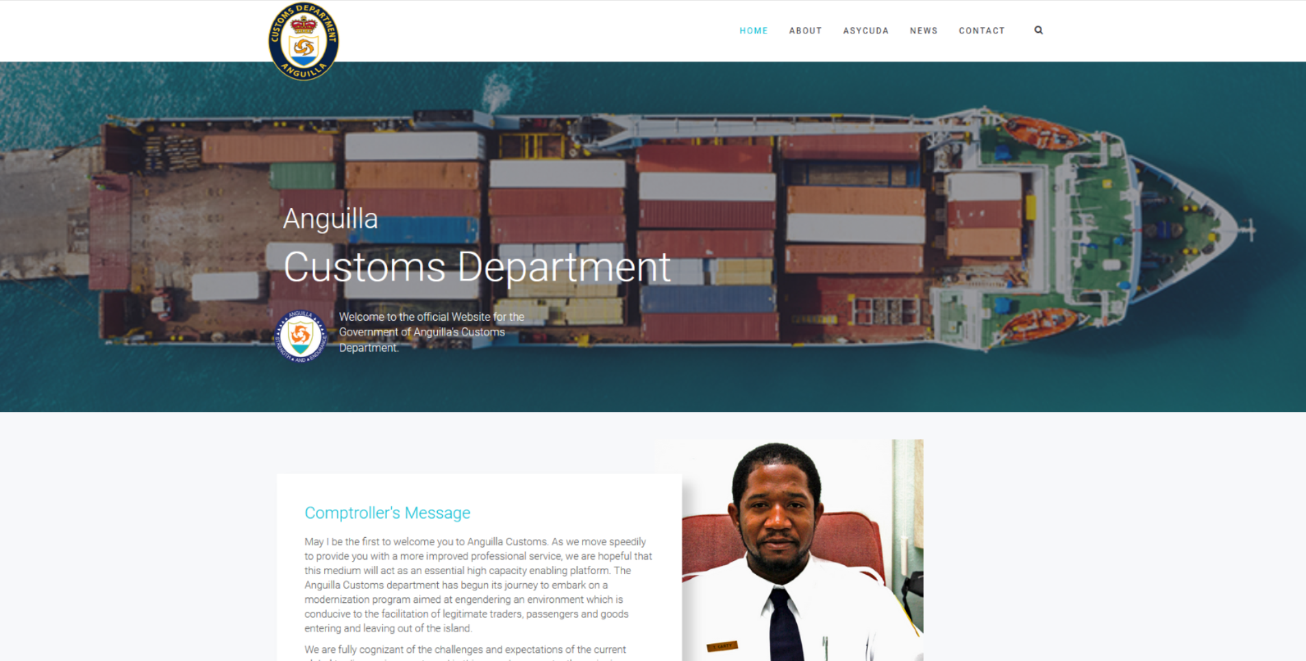 Anguilla Customs Department Launch New Website | Anguilla Customs ...