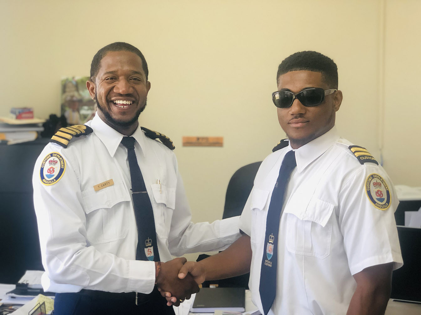 Anguilla Customs Promotes Four Officers - Anguilla Customs Department