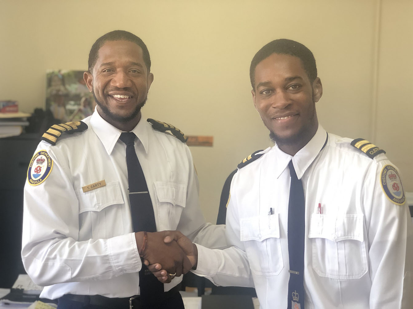 Anguilla Customs Promotes Four Officers - Anguilla Customs Department