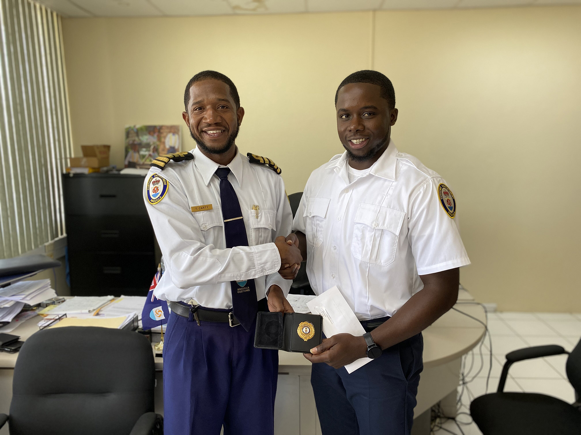 Anguilla Customs Promotes Six Officers - Anguilla Customs Department
